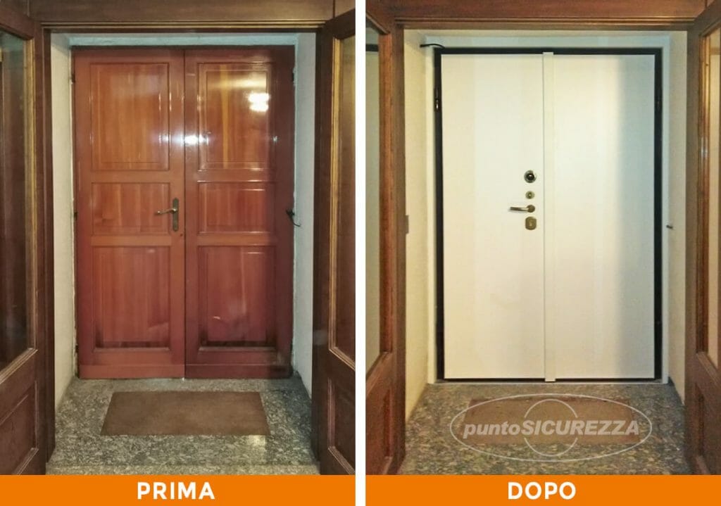 Installazione Portone blindato a Lecco - Punto Sicurezza Casa