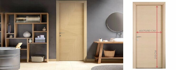 Come prendere le misure delle porte interne - Punto Sicurezza Casa