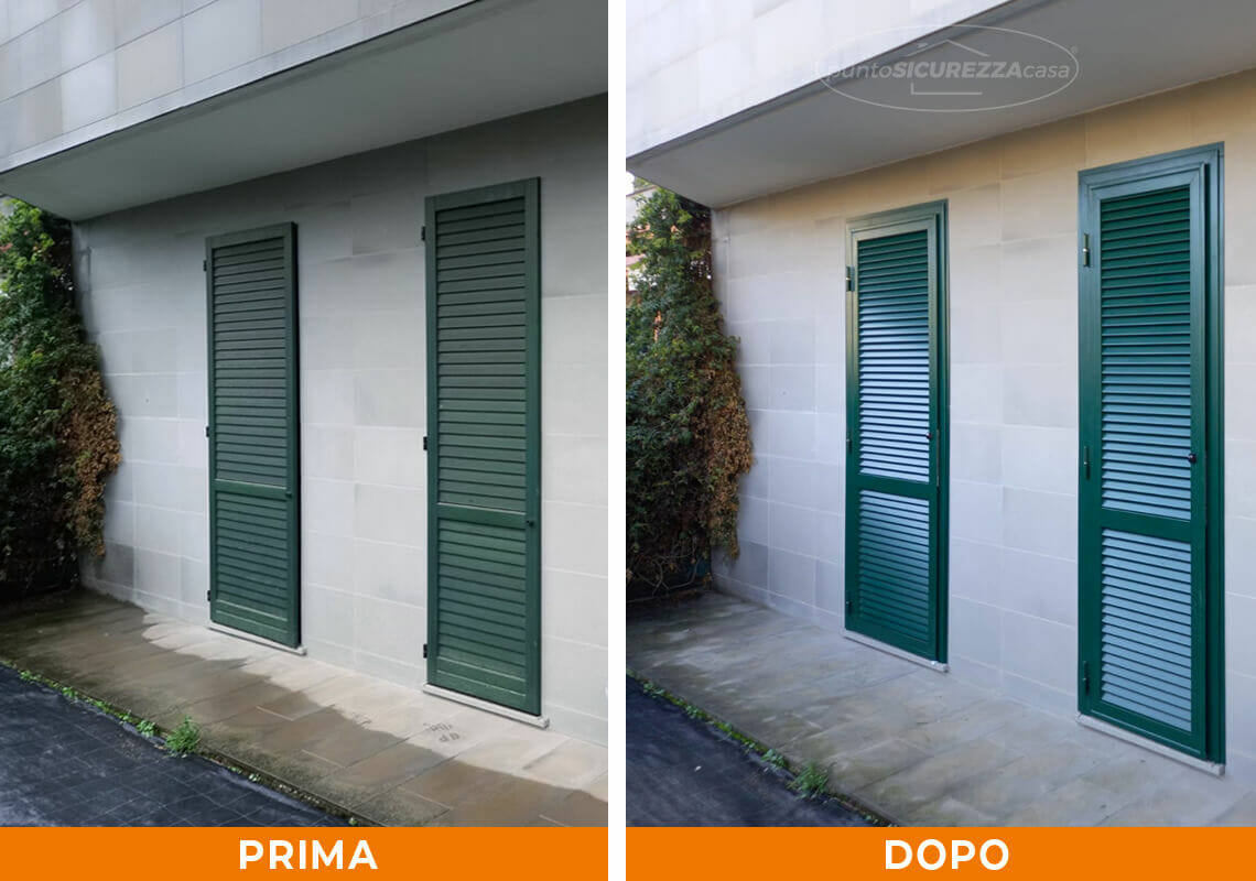 Installazione persiane blindate a Monza - Punto Sicurezza Casa