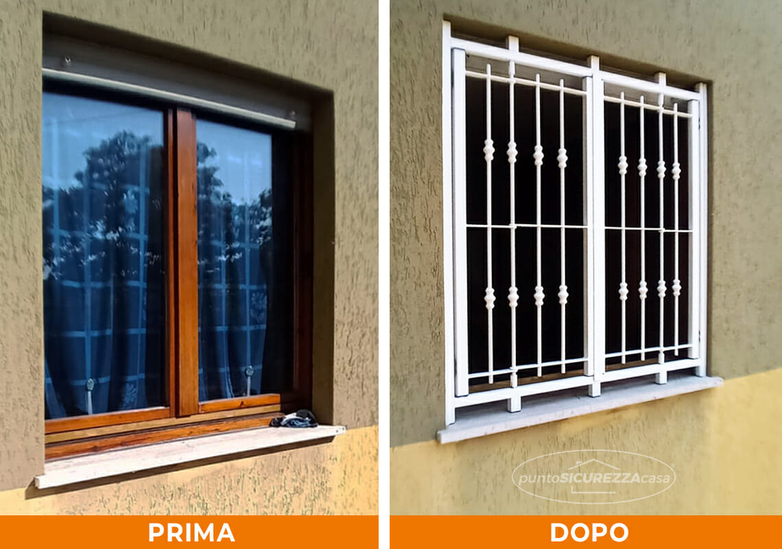Installazione inferriate a Brugherio (MB) - Punto Sicurezza Casa