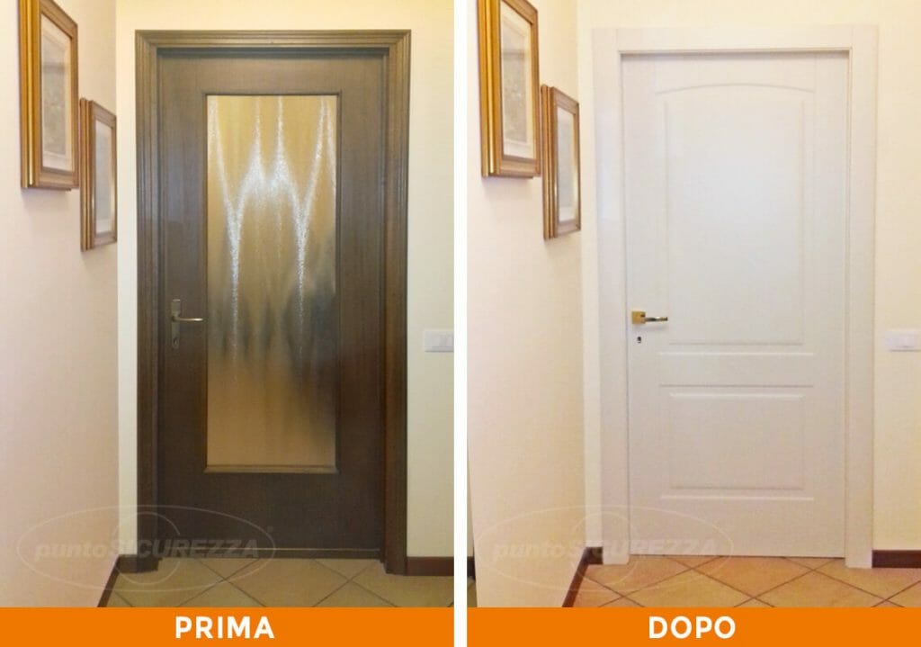 Installazione Porte interne avorio a Bergamo - Punto Sicurezza Casa